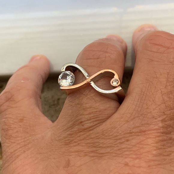 Jewelry | Newfun Abstract Infinity Design Ring | Poshmark